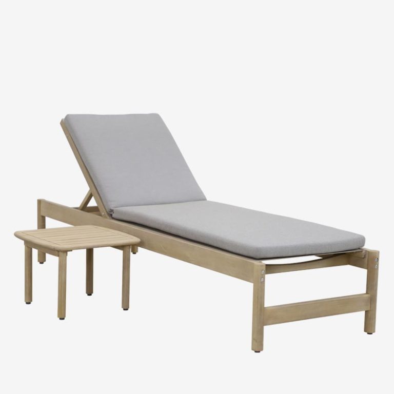 Andy Sun Lounge & Side Table Set - LOW STOCK - Geelong Outdoor Furniture