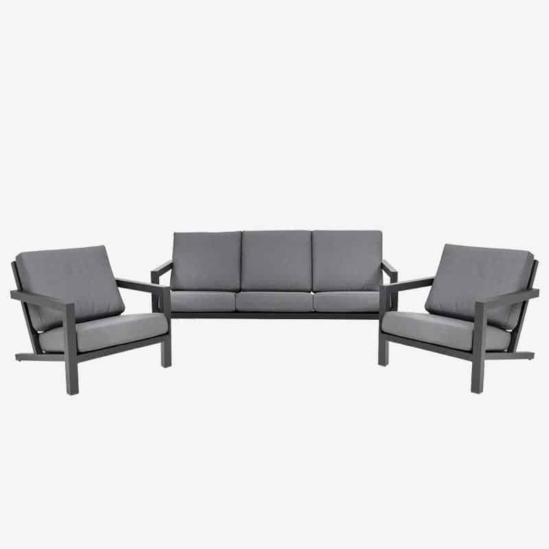 Columbus 4pc Triple Lounge Set - Geelong Outdoor Furniture